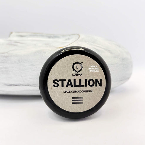 Lushka Stallion Male Climax Control (5ml) – Eccentric Playroom Essentials