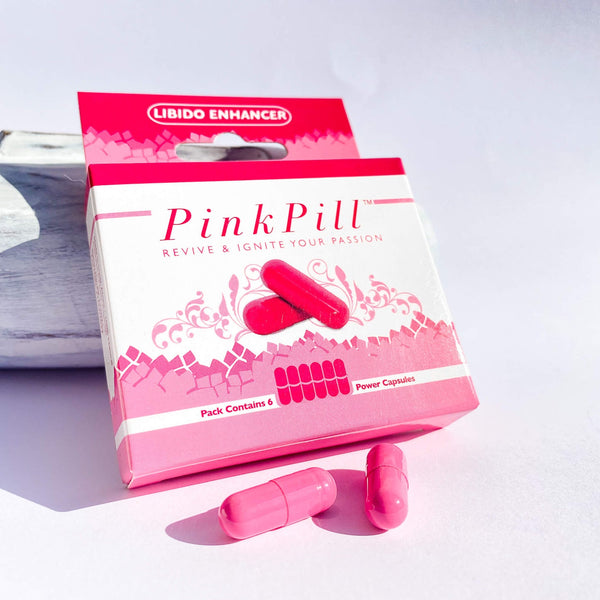 Pink Pill for Her Capsules (6's) – Eccentric Playroom Essentials
